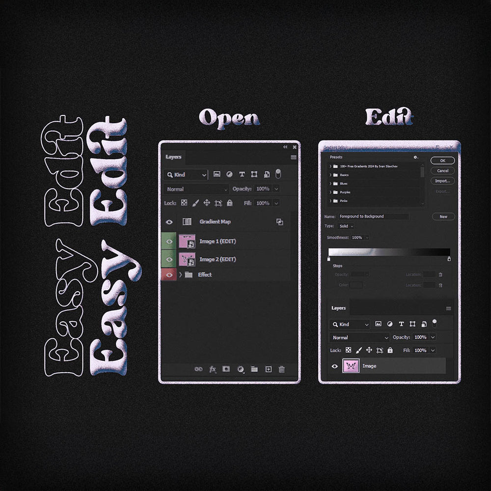 Butterfly Grain Photoshop Effect – by Ivan Slavchev