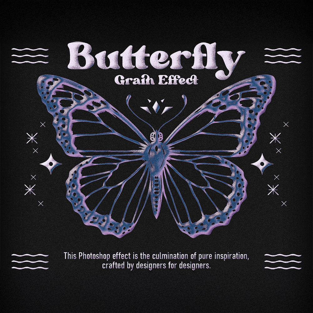 Butterfly Grain Photoshop Effect – by Ivan Slavchev