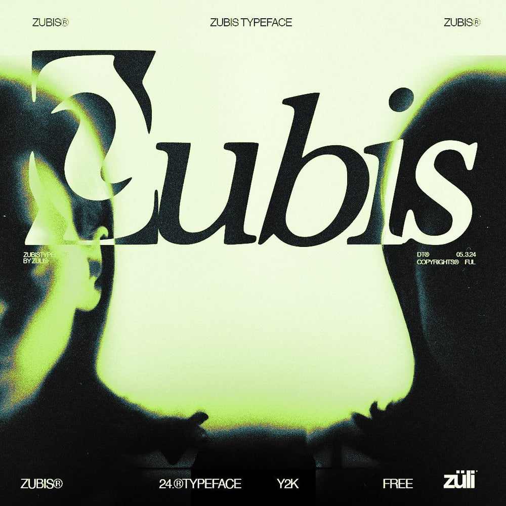 Zübis Typeface – by Züli